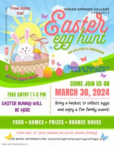 HOP ON DOWN TO THE ANNUAL INDIAN SPRINGS EASTER EGG HUNT! - Indian ...